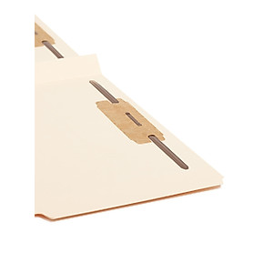 Smead Fastener File Folder, 2 Fasteners, Reinforced 1/3-Cut Tab, 1-1/2" Expansion, Legal Size, 50 per Box (19595) (Pack of 1)