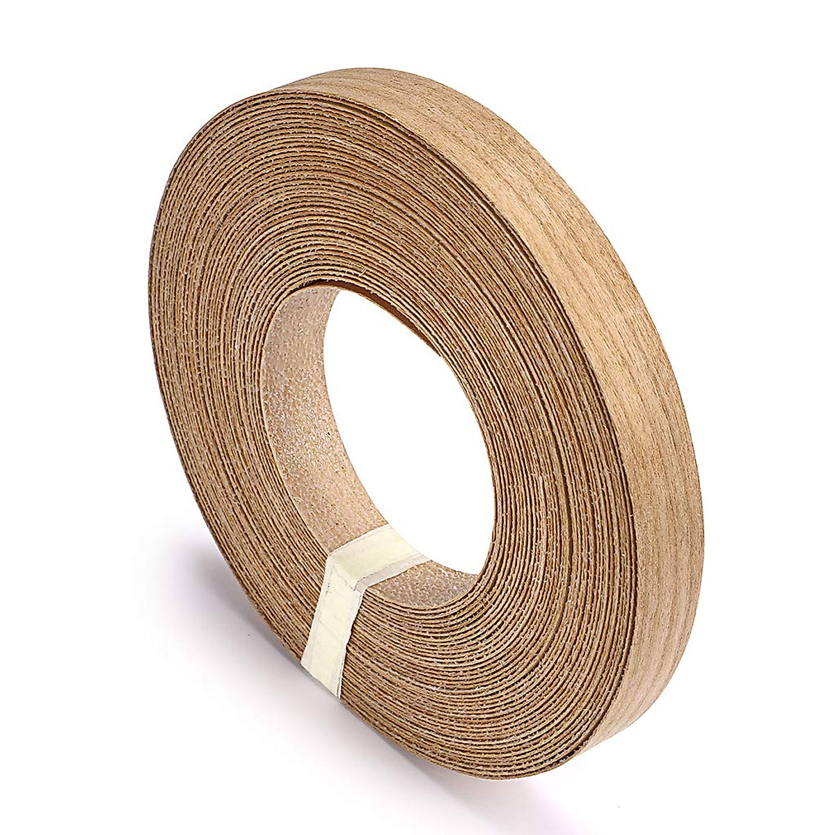 Skelang Cherry 3/4" x 50' Roll Wood Veneer Edge Banding Preglued Iron-On with Hot Melt Adhesive Edgebanding Flexible Wood Tape