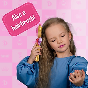 Wow! PODS Stuff Love Diana Hairbrush Light Painting Wand with Sounds | Light up Hair Brush, Role Play and Dress-Up Accessory | Official Toys for Kids Inspired by The YouTube, TV and Animation Series