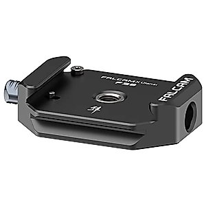ULANZI F38 Quick Release Plate Base Mount with 1/4" 3/8" Screw Thread, FALCAM F38 Quick Release System QR Base Mount Camera Tripod Mount Adapter (Only Base Mount, Top Plate NOT Include)