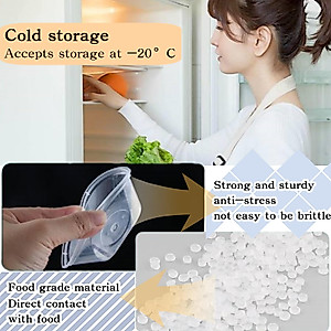 YEEZUNPU 20Pcs Double Compartment Condiment Container, Portable Reusable Sauce Container, Dual Compartment Containerfor for Condiment, Dip, Sauce, Sampling and Travel Snacks