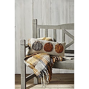 Mud Pie Pumpkin Trio Pillow, Multi