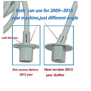 WESAPPINC Replacement US Plug Extension Cable for Apple iMac G5 20" 21.5' 24" 27" Power Supply Cord