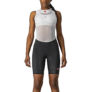 Castelli Women’s Endurance Short for Road and Gravel Biking I Female Padded Cycling Shorts - Black - Small