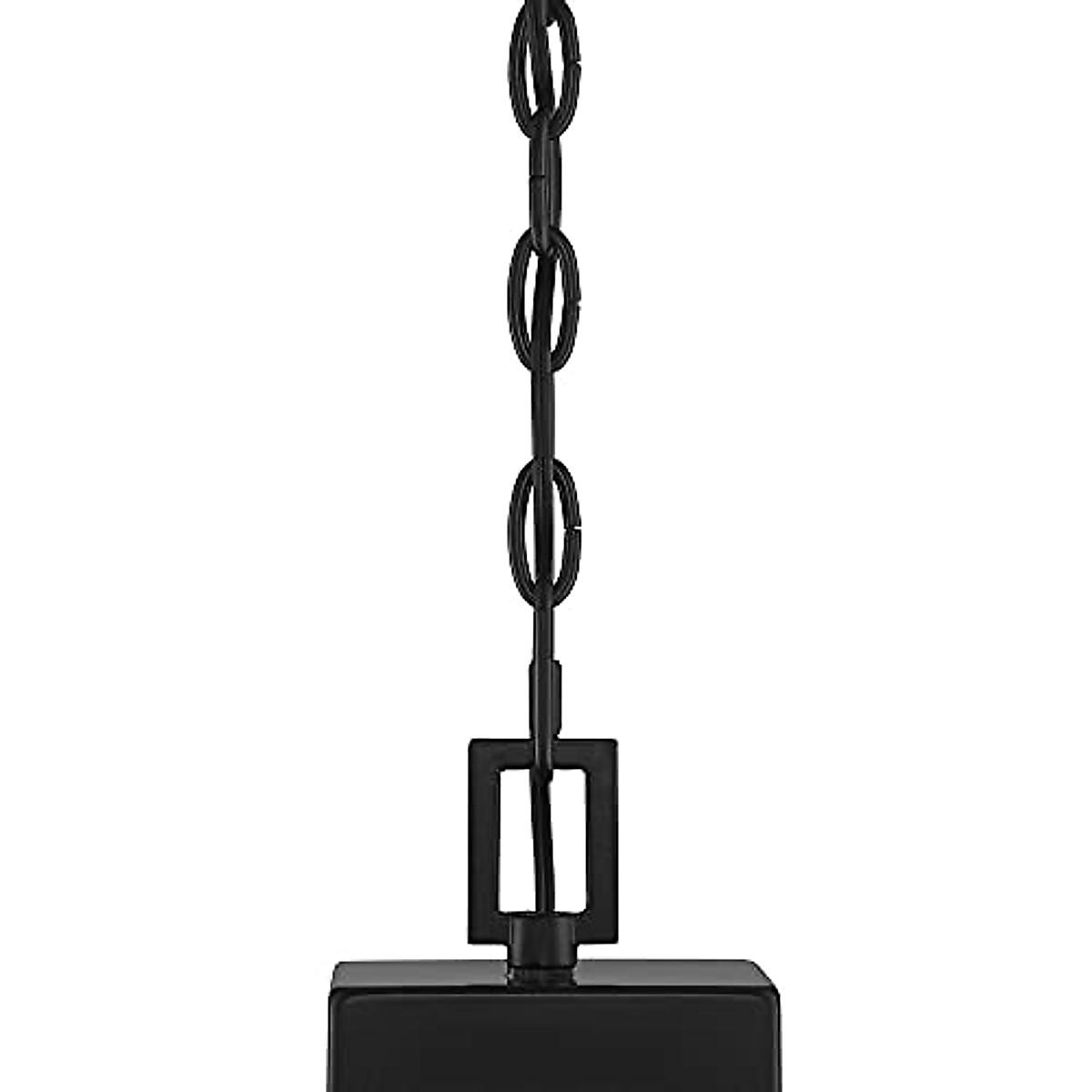 Bransford Farmhouse Industrial Outdoor Hanging Light Fixture Warm Brass Black 17 1/2" Clear Glass for Exterior House Porch Patio Outside Deck Garage Yard Garden Driveway Home - Franklin Iron Works