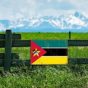 Man Cave Decor Flag Metal Sign Personalized State Metal Tin Plaque Metal Wall Plaques Funny Novelty Sign Rusty Indoor Outdoor Hanging Poster Unique Flag Design Print Art 8x12in