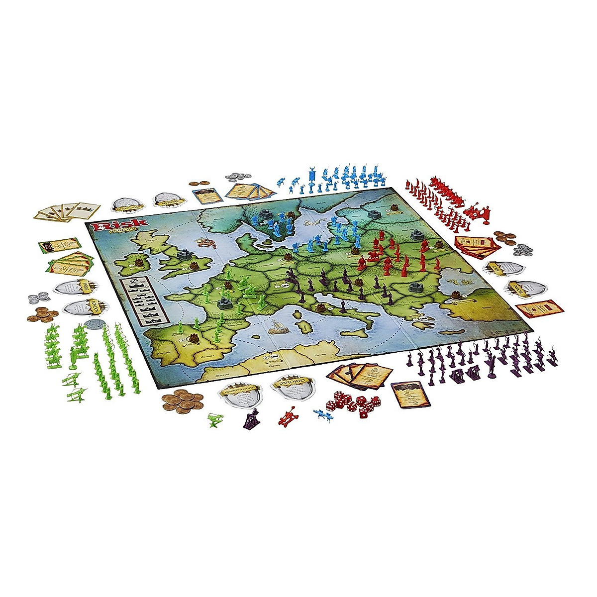 Risk European Edition Board Game
