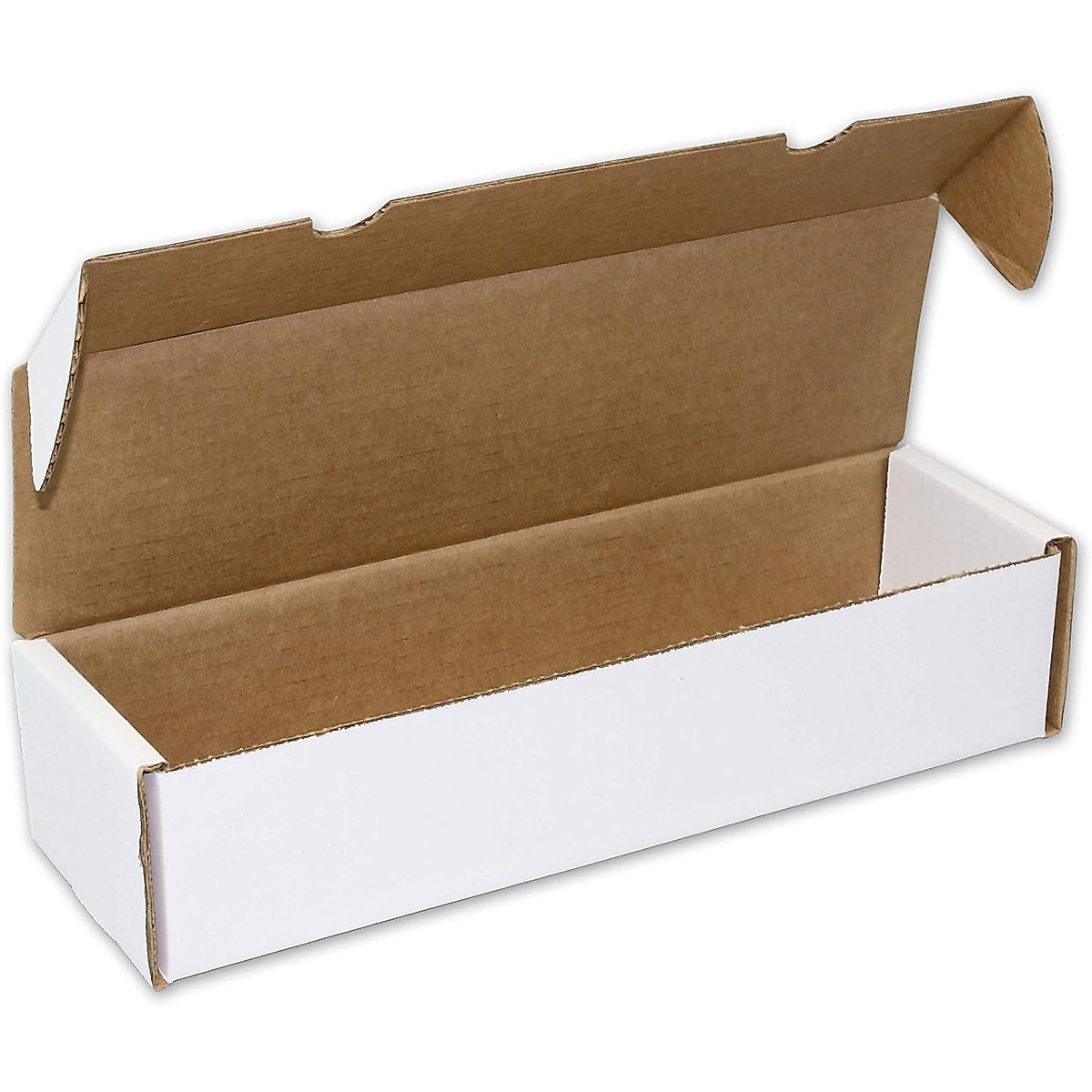 BCW Single Row Gaming Card Storage Box - 2ct | 1000 Count Card Holder Box | Corrugated Paper Cardboard Holder | Card Storage Box For Bulk CCG Card Collection Organization