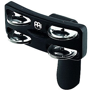 Meinl Percussion Heel Tambourine with Shoehorn Design, Stainless Steel Jingles-NOT Made in China-Hardwood, Accessory for Cajon Gigs, 2-Year Warranty (HTA)