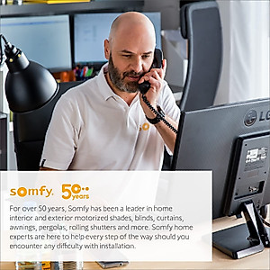 Somfy 12V DC Reloadable Battery Tube 9014020,White