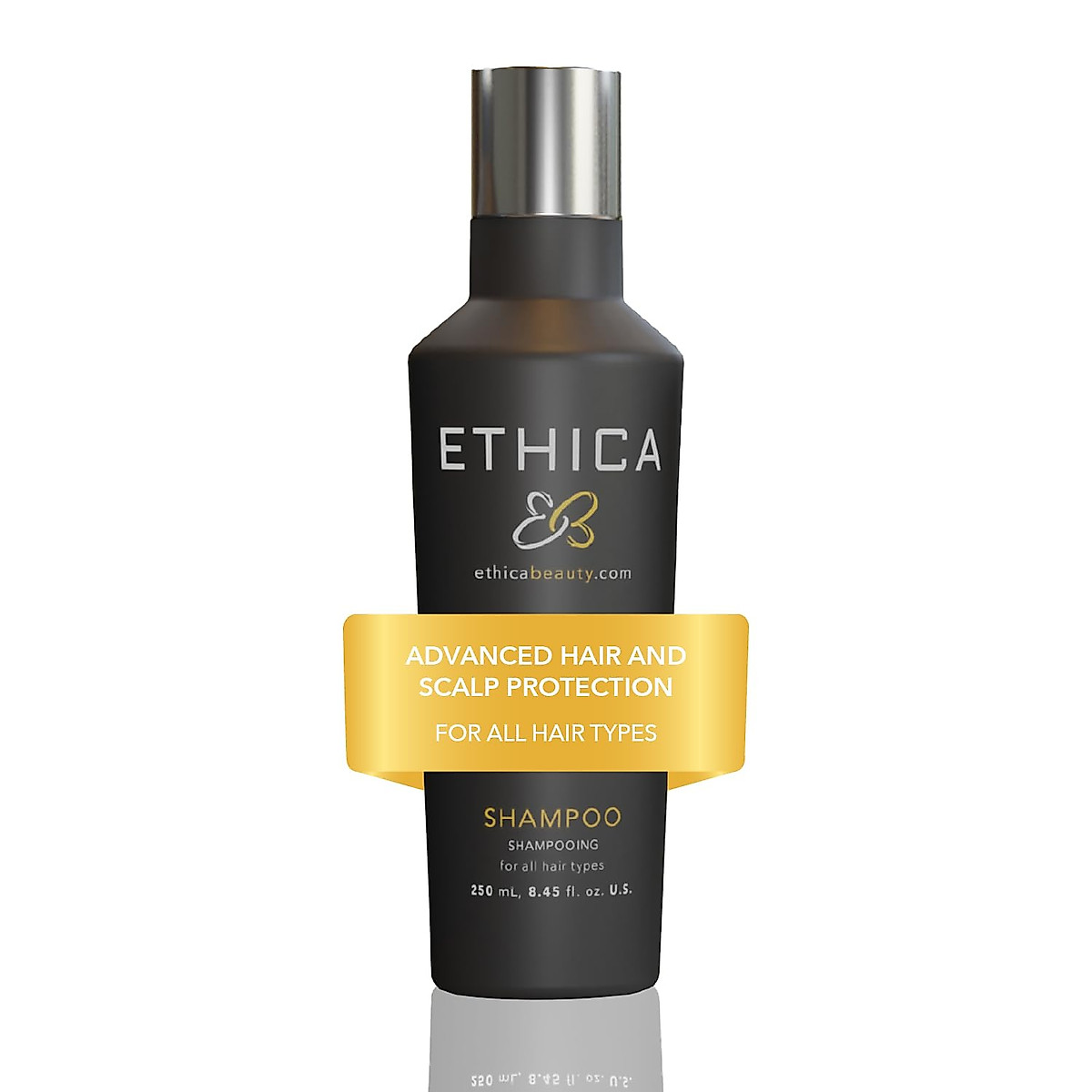 Ethica Professional Shampoo. Clarifying, Volumizing, & Hydrating. Promotes Strong Healthy Hair, Scalp Health, and Hair Growth, 8.45 oz