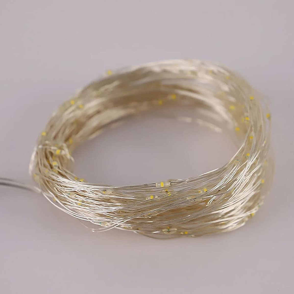 Solar Light String, Solar Copper Wire Light String 66 Feet 200 Led Small Lights, 8 Switching Modes, Starry Sky Outdoor Waterproof, Suitable for Home, Garden, Terrace, Wedding and Party (Warm White)