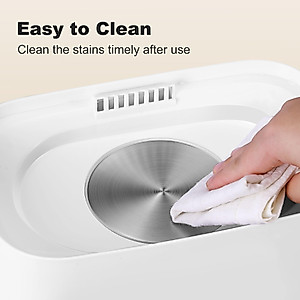 AMZBABYCHEF Baby Bottle Ste-rilizer and Dryer, Electric Steam Ste-rilizer and Dryer for Baby Bottles, 4-in-1 Bottle San-itizer and Dryer, Universal Fit for All Bottles, LED Touch Screen, Auto Shut-Off