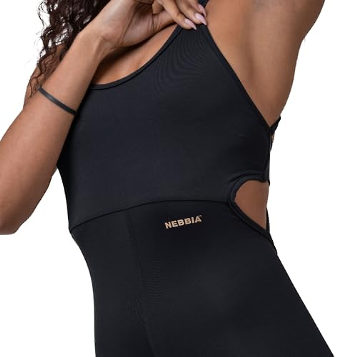 NEBBIA Intense Golden Overall 595 (Medium, Black)