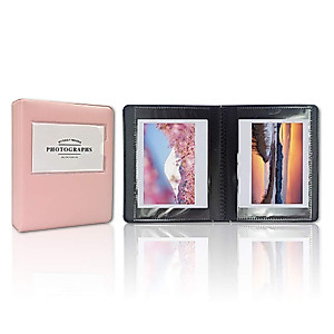 Polaroid Color Film for 600 Color Frame + Pink Album holds 32 photos + Cleaning Cloth