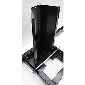 MaxxHaul 70271 Adjustable Motorcycle Wheel Chock Stand Heavy Duty 1800lb Weight Capacity