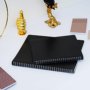 2023 Ensight Tabbed Appointment Book & Planner (8.5 x 11) inches, Daily Hourly Weekly Planner, Calendar and Schedule Book 15-Minute time Slots, Durable Twin-Wire Fastening, Business and Personal (2023 Black New Edition)