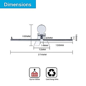 Clothes Hanger Organizer Stacker Storage Holder Rack for Closet and Laundry Room Tidier, Wall Mount, Adhesive or Drilling Installation, Stainless Steel