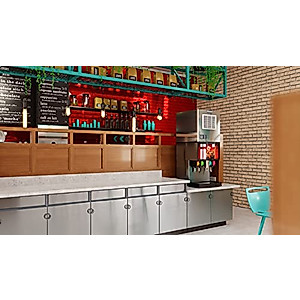 Scotsman Ice Prodigy Elite® Commercial Ice Machine Cube Style Ice Maker MC0722SA-32 (Slim 22" Width, Half Dice, 758 lb/24 Hours, HD22B-1 120 lb. iceValet)