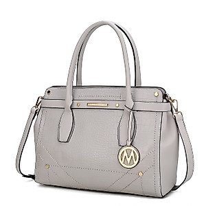 MKF Collection Satchel Bag for Women’s, Crossbody Tote Handbag Top-Handle Purse