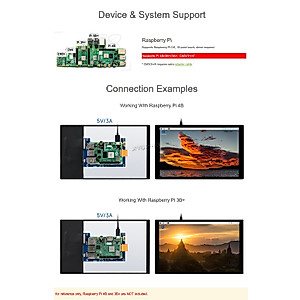 10.1inch IPS DSI Capacitive 1280×800 Touch Optical Display Panel Screen for Raspberry Pi 4B/3B+/3A+, CM3/3+/4 @XYGStudy (10.1inch DSI LCD (C))