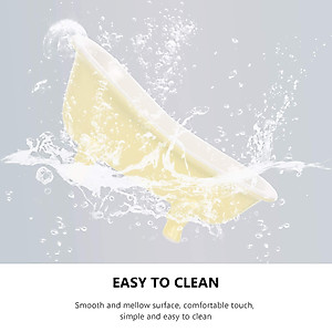 Cabilock Ceramic Soap Dish Bathtub Shape Dessert Bowl Ceramic Cocktail Cups Food Serving Bowl Container Wine Ice Cream Cups Cups Appetizer Bowls for Home Restaurant 200ml (Yellow) Marble Fruit Bowl