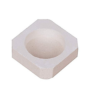 GasSaf Gas Grill Ceramic Briquettes Replacement for Lynx L27, 2BR27FR, L30, Lynx, CS30 and Others, Set of 50 pcs, 2 x 2 x 0.7 inch