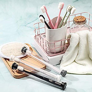 16 Pieces bristle toothbrush Extra Soft Toothbrush Micro-Nano Toothbrush with 20000 Floss Bristles Manual Toothbrushes for Sensitive Teeth Pregnant Women Elderly Children, 2 Styles