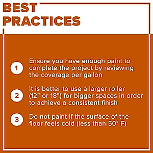 INSL-X Tough Shield Floor and Patio Paint, Saddle Brown, 1 Gallon, 128 Fl Oz (Pack of 1)