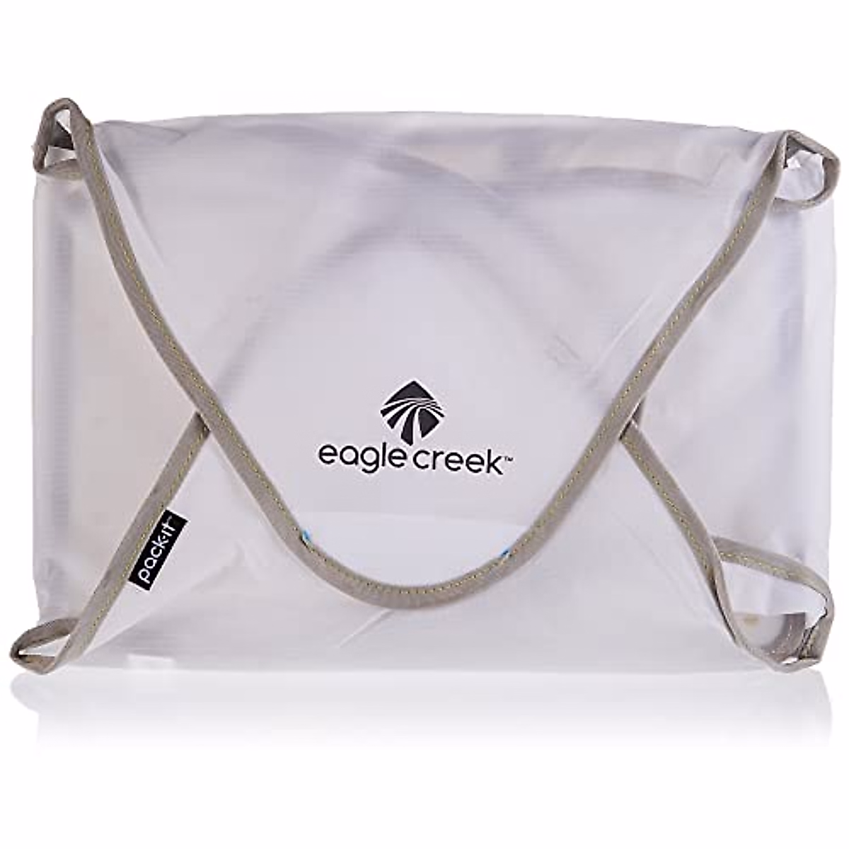 Eagle Creek Pack-It Specter Medium Garment Bags for Travel - Folding Wrinkle-Free Packing Organizer for 12 Items, Durable and and Water-Repellent, White/Strobe-Medium