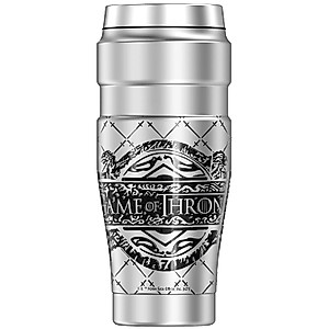 THERMOS Game of Thrones Iron Throne STAINLESS KING Stainless Steel Travel Tumbler, Vacuum insulated & Double Wall, 16oz