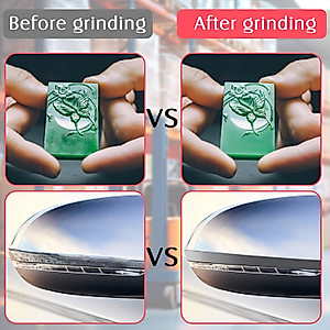 Heigble 60 Pcs 320-2500 Grit Sanding Sponge, Ultra Fine Sanding Sponges Pads, Soft Foam Sand Block Wet Dry Sanding Pads, Ultra Fine Grit Sandpaper for Model Drywall Metal Wood Furniture Polishing