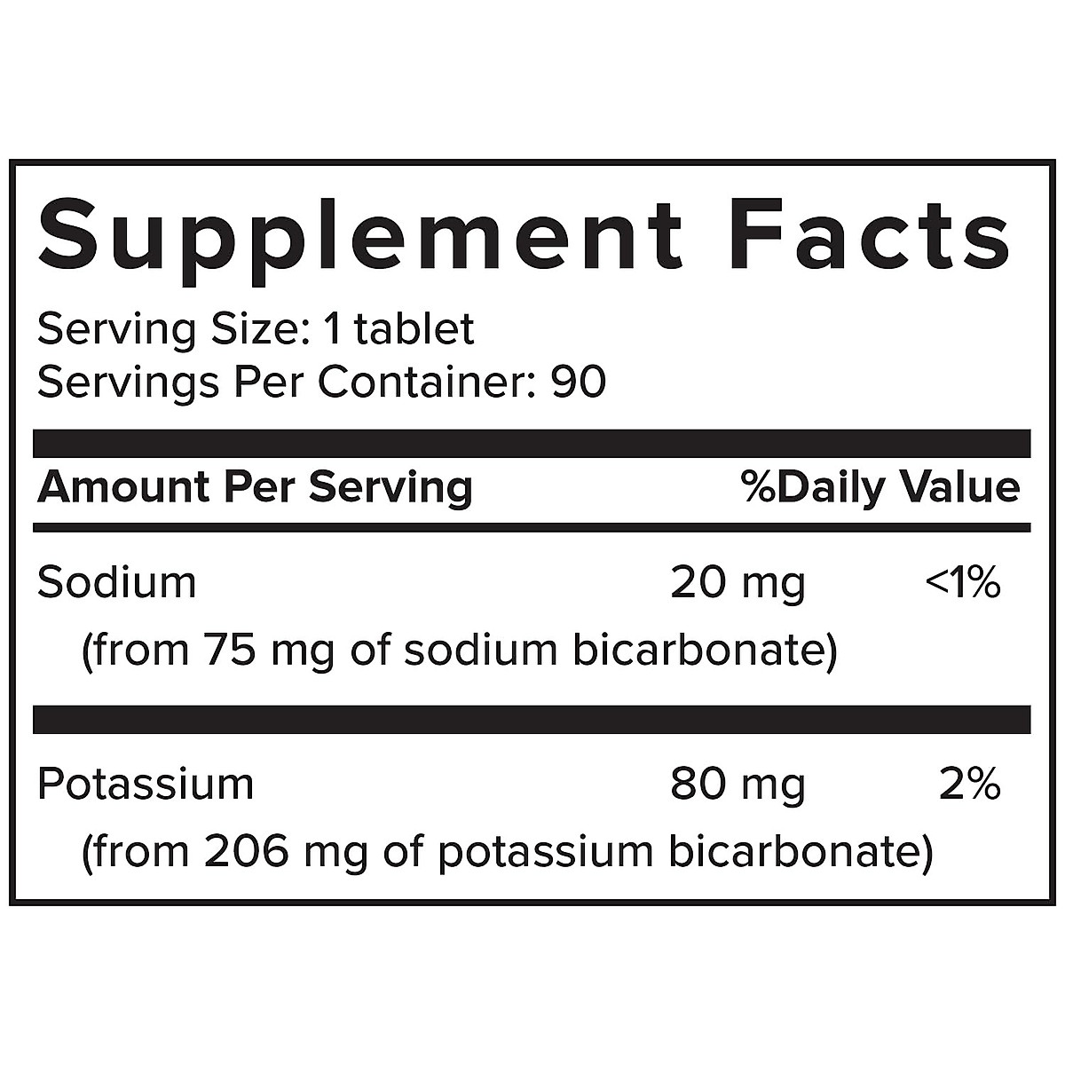 Alkalife pH Balance Pills | The First Patented Alkaline Sodium & Potassium Bicarbonate Supplement | Neutralize Acid, Balance pH, Immune Support, Peak Performance, Detox – 90 Tablets