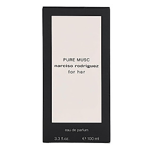 NARCISO RODRIGUEZ Pure Musc for Woman Eau De Parfum Spray, 3.3 Fluid Ounce
