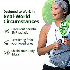 Shield Your Body Headset Anti Radiation Device, EMF Blocker Wire Headphone Accessory, Functional Air Tube Alternative with Improved Audio Quality, Compatible with 5G Devices and 3.5mm Headphones