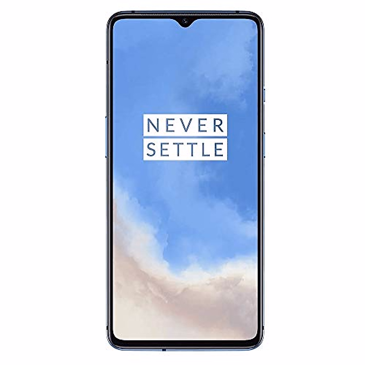 OnePlus 7T (128GB, 8GB) 6.55" AMOLED 90Hz Display, Snapdragon 855+, T-Mobile Unlocked Global 4G LTE GSM (AT&T, Metro, Cricket) (Glacier Blue) (Renewed)