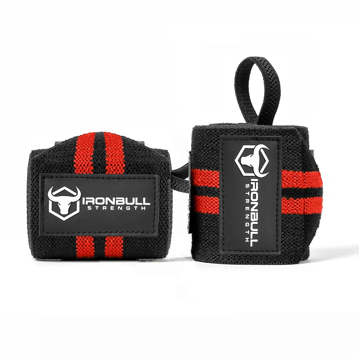 Wrist Wraps for Weightlifting (USPA & IPL Approved) - 18” Premium Quality Wrist Straps for Weightlifting - Weight Lifting Wrist Wraps with Thumb Loop - Best Gym Wrist Wraps for Lifting Weights, Curls & Dips - Lifting Wrist Wraps for Bench, Powerlifting &