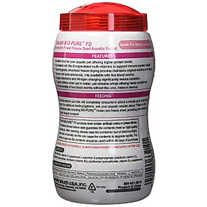 Hikari Bio-Pure Freeze Dried Blood Worms For Pets, 1.58-Ounce