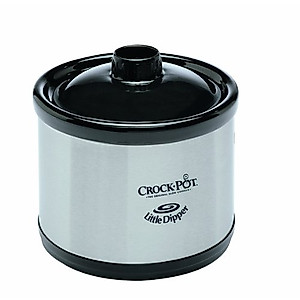 Crock-Pot 6-Quart Countdown Programmable Oval Slow Cooker with Dipper, Stainless Steel, SCCPVC605-S