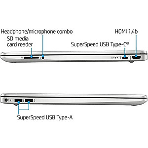 2022 HP 15 Laptop 11th Gen i5-1135G7 8GB RAM 256GB SSD, 15.6 Micro-Edge FHD Display, Webcam, HDMI, Wi-Fi, HP Fast Charge, Premium Light Thin Design, Windows 10-Free Windows 11 Update| ROKC Bundle