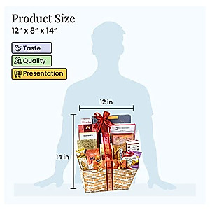 Broadway Basketeers Gourmet Food Gift Basket Snack Gifts for Women, Men, Families, College – Delivery for Holidays, Appreciation, Thank You, Congratulations, Corporate, Get Well Soon Care Package