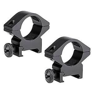 BARSKA CO11492 Colorado Rifle Scope 3-9x40 30/30 Reticle with Rings, Black