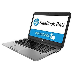 HP EliteBook 840 G2 Laptop, 14in Touchscreen, Intel i5, 8GB RAM, 256GB SSD, Win10Pro! (Renewed)