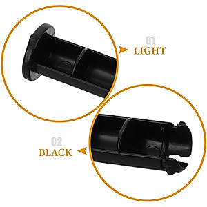 GLEAVI Wheelie Bin Lid Hinge Pins Trash Can Latch Bin Plastic Outdoor Wheeled Trash Can Hinged Pins Accessories for Household and Commercial Wheelie Trash Bins Black