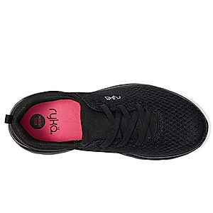 Ryka Whim Black Fabric 8.5 B (M)