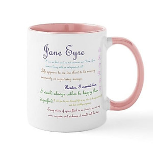 CafePress Jane Eyre Quotes Mugs Ceramic Coffee Mug, Tea Cup 11 oz