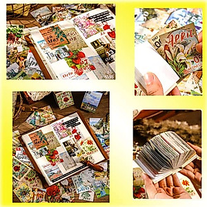 2023-Mini-Tear-Off-Calendar-2023-Calendar-Tear-Off-Tabs,365 Days DIY Journal Mini Tear Off Calendar (The World of Flowers)