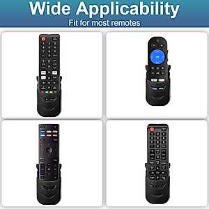 Samsung LG Vizio TV Mount Screws Kit with Remote Holder, Includes M4 M5 M6 M8 Screws, Washers, Spacers for Wall Mounting up to 80 in