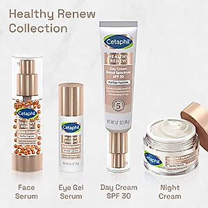 Cetaphil Hydrating Eye Gel Serum, 0.5 Oz - Reduces Dark Circles & Wrinkles, 24Hr Under Eye Cream, Retinol Alternative Peptide for Sensitive Skin