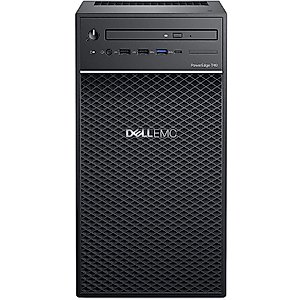 Dell PowerEdge T40 Server, BTX Intel Xeon E-2224G 3.5GHz, 8GB 2666MT/s DDR4, 1TB 7.2K RPM SATA, Windows Server License is not Included